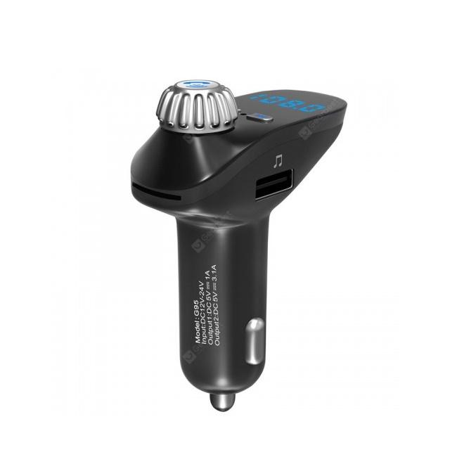 Riff G95 Car FM Bluetooth 5.0 Transmitter with x2 USB / Micro SD slot ...