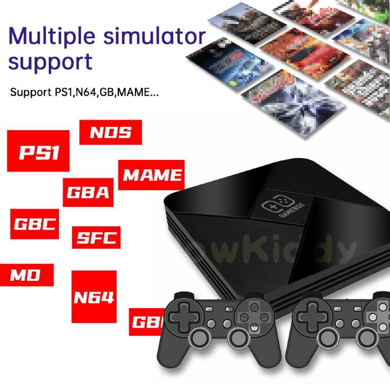 Riff RF-B01 64GB TV Box HD 4K Game Hdmi su 2x Wi-Fi valdikliais ir ...