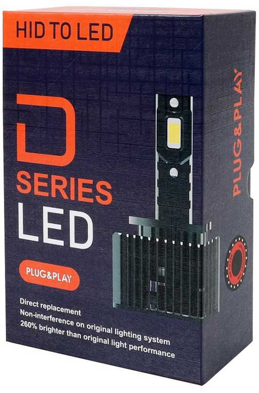 Autoreka D1S LED lemputės 2vnt. 7000lm +260% CANBUS, žema kaina | Varle.lt