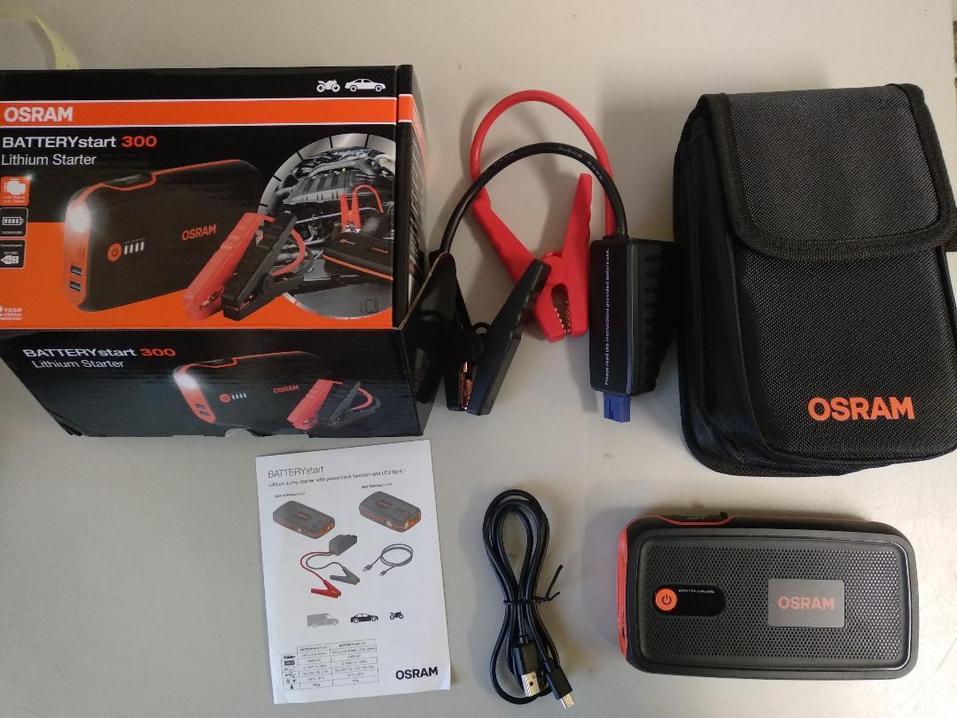 Osram akumuliatoriaus paleidėjas (booster) BATTERYstart 300 | OBSL300 ...