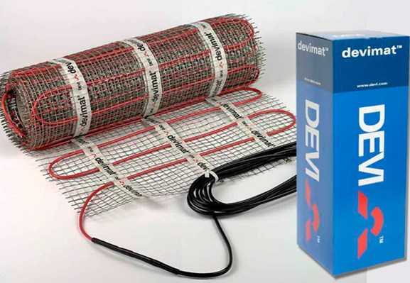 Elektrinio šildymo kilimėlis Devi, DEVIcomfort DTIR-150, 0.5x3 m (1.5 m2) 225W, modelis ...