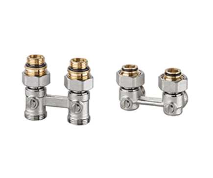 Heimeier radiatora dubultbloks Vekotrim, 90°, Rp1 / 3, modelis - 0565-50.000, žema kaina | Varle.lt