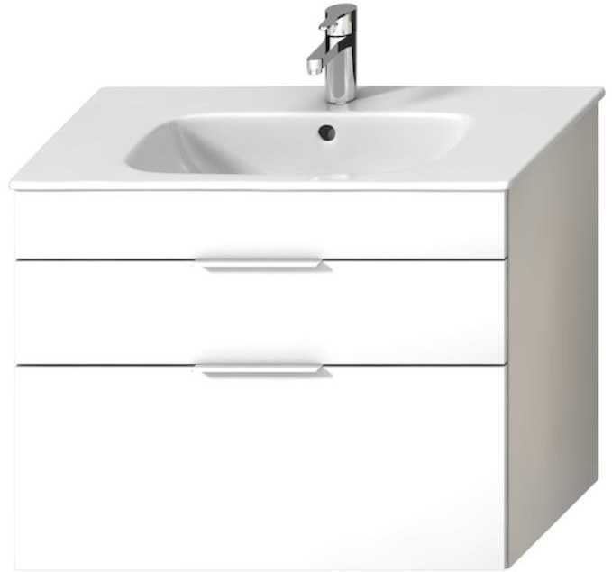 VANITY UNIT DEEP WITH 2 DRAWERS INCL. WASHBASIN 80 CM, modelis ...