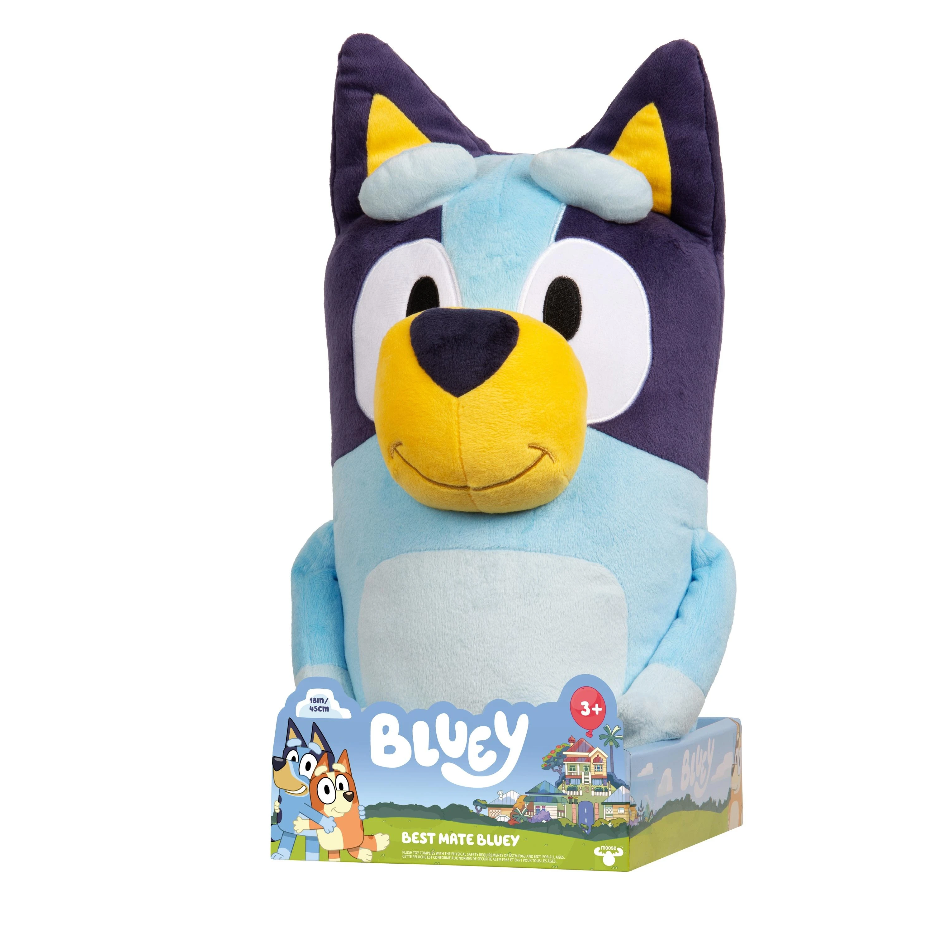 BLUEY Pliušinis šuniukas, 45 cm, modelis - 13010, žema kaina | Varle.lt