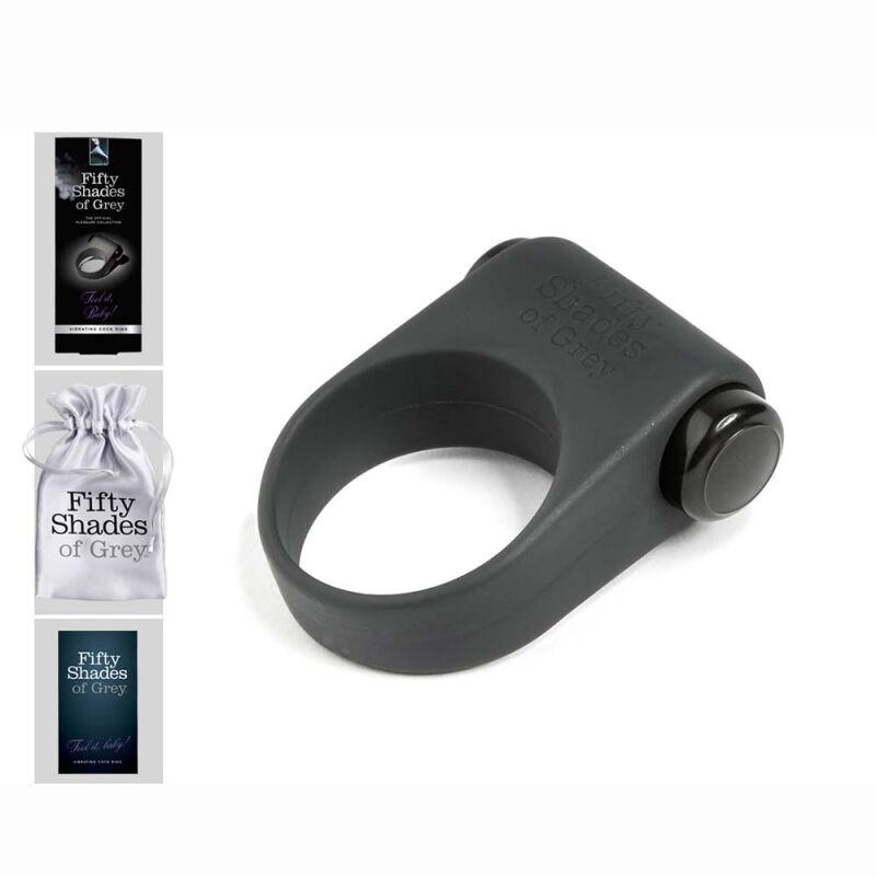 Fifty Shades of Grey Varpos žiedas "Pajusk", modelis - FS-48292, žema ...