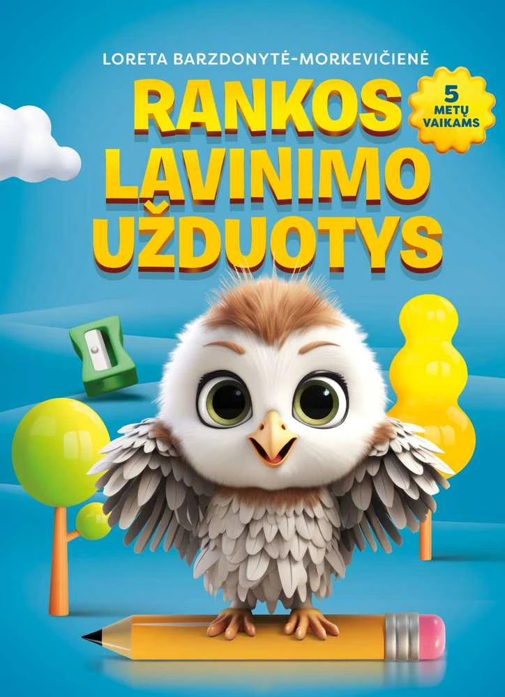 KNYGA Rankos lavinimo užduotys 5 metų vaikams, žema kaina | Varle.lt