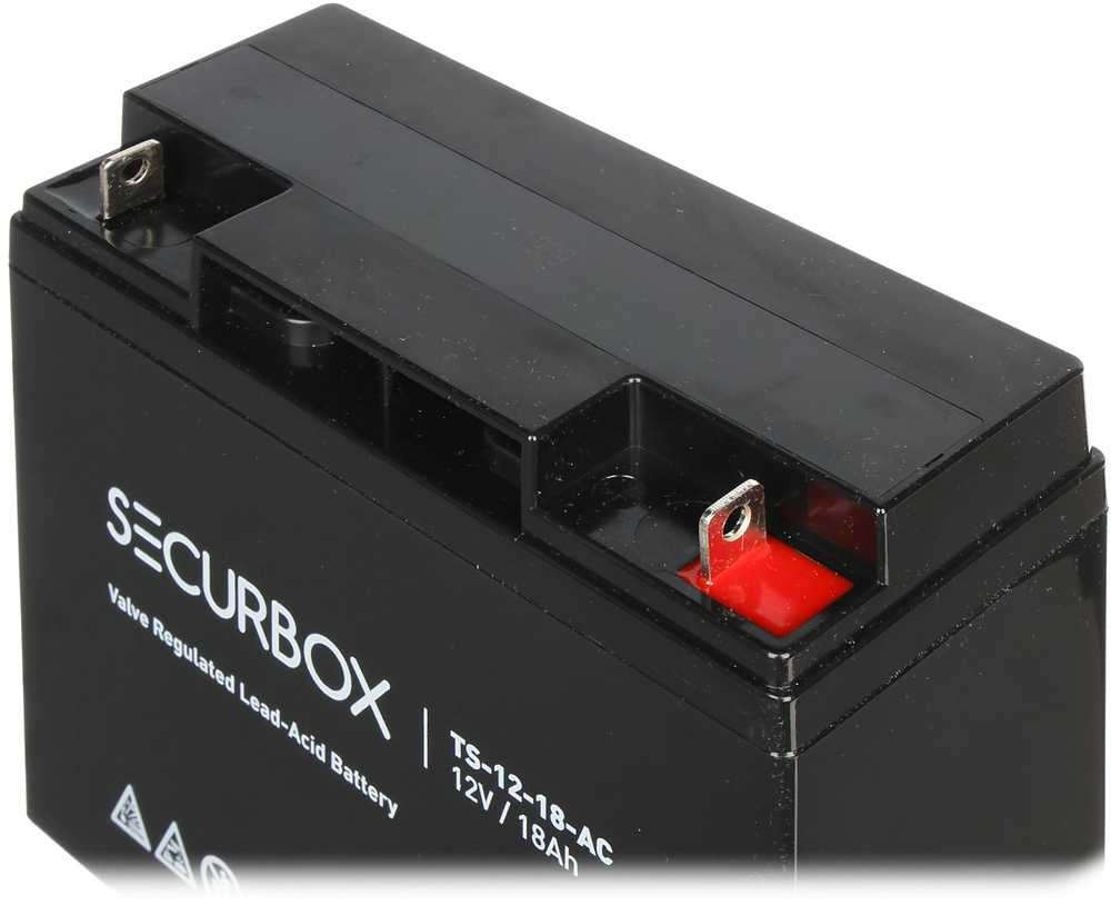 AKUMULIATORIUS 12V / 18AH-SECURBOX, modelis - 12V/18AH-SECURBOX, žema kaina | Varle.lt