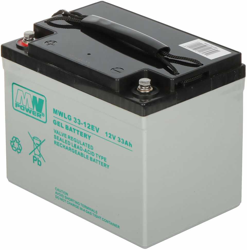AKUMULIATORIUS 12V / 33AH-MWLG MW Power, žema kaina | Varle.lt