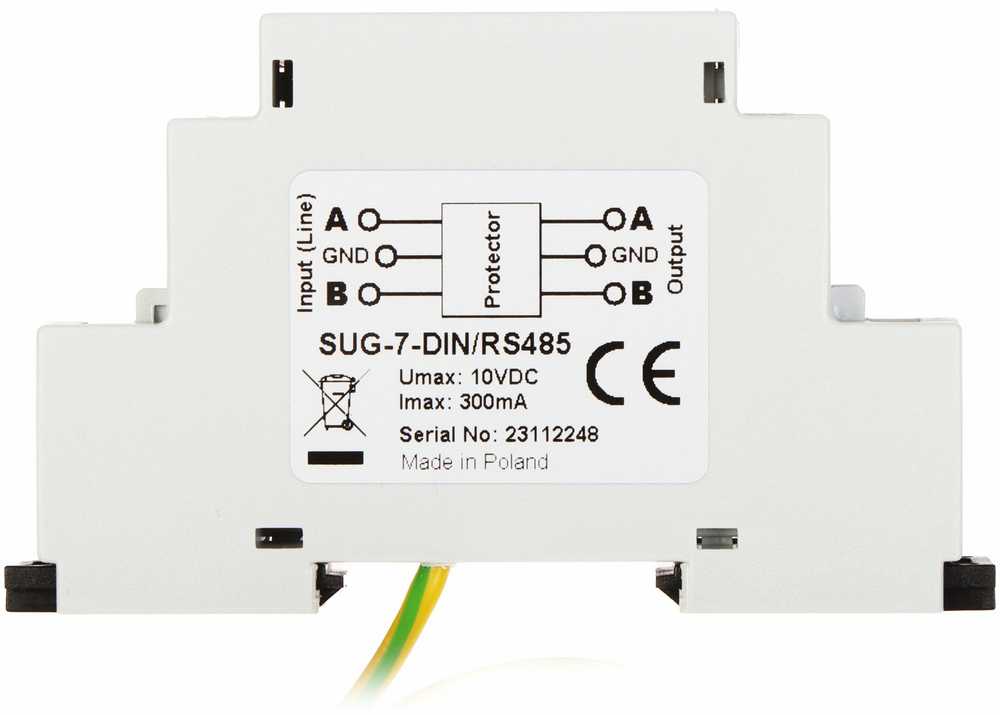 APSAUGA NUO VIRŠĮTAMPIŲ SUG-7-DIN / RS-485 RS-485 SIMETRINĖS LINIJOS EWIMAR, žema kaina | Varle.lt