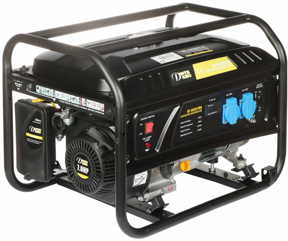 Benzininis ELEKTROS GENERATORIUS DY-3020 / PRO 2800 W Dynamo, žema ...