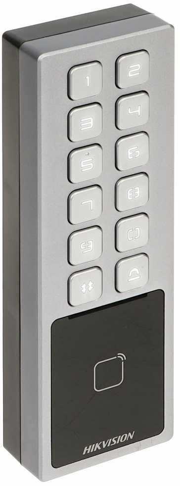 KODINĖ SPYNA DS-K1T805MBWX Hikvision, modelis - DS-K1T805MBWX, žema ...