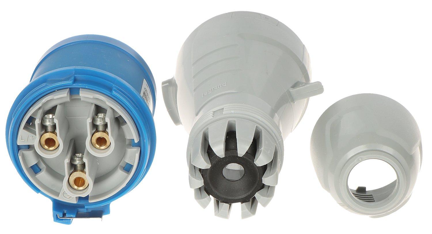 PAPRASTAS KIŠTUKAS LE-555234 230 V 32 A LEGRAND, modelis - 555234, žema ...