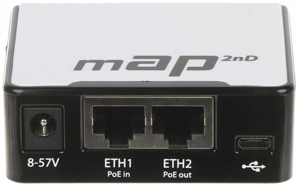 Šakotuvas MIKROTIK MT RBmAP2nD MikroTik MAP RouterOS L4 64MB RAM, 2xLAN ...