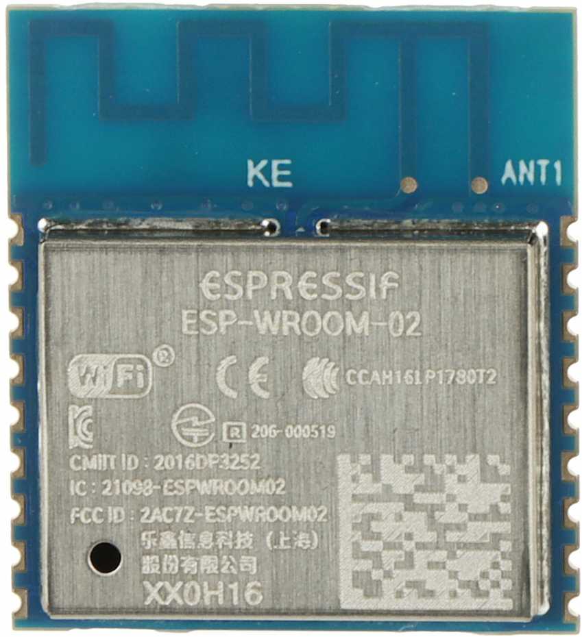 WI-FI MODULIS ESP-WROOM-02 ESP8266EX Espressif, žema kaina | Varle.lt