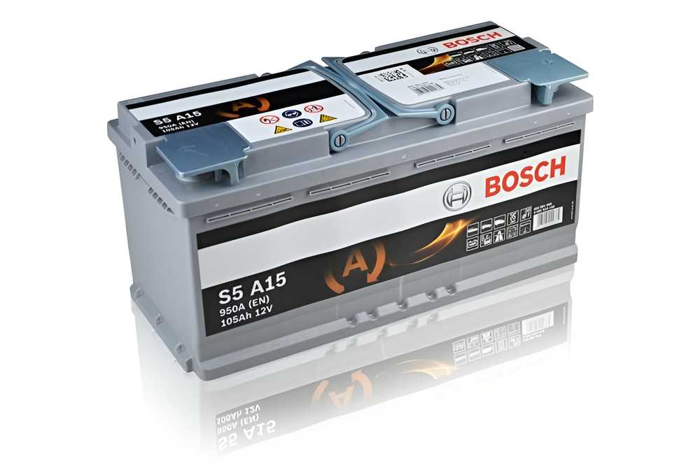 BOSCH S5 A15 (605901095) 105Ah AGM akumuliatorius, žema kaina | Varle.lt