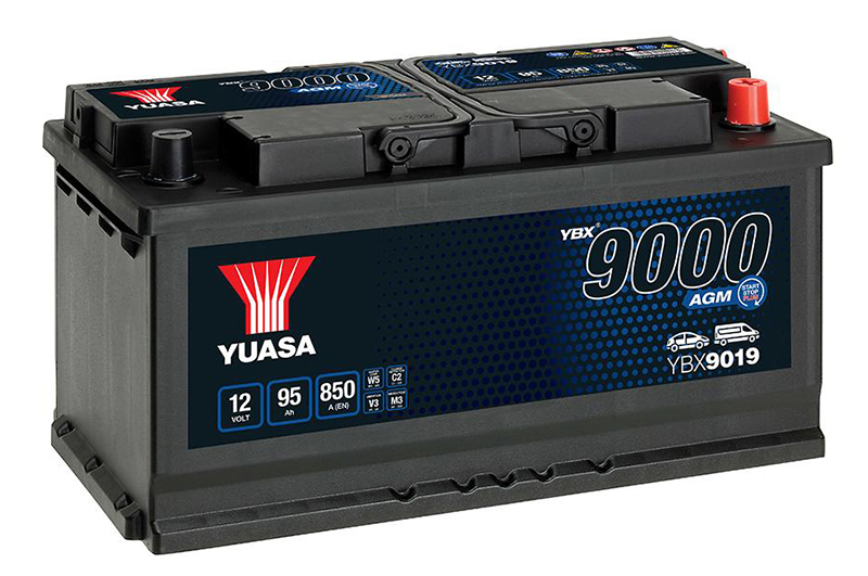 YUASA YBX9096 70Ah AGM akumuliatorius, žema kaina | Varle.lt