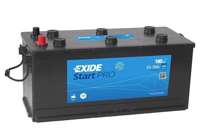 Exide Akumuliatorius 180 Ah 1000 A EN 12V, modelis - EG1806, žema kaina ...