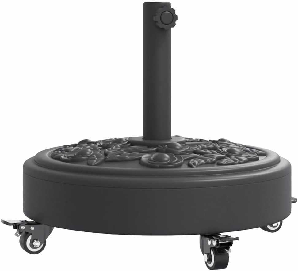 Skėčio nuo saulės pagrindas su ratukais 38 / 48mm stulpams, 27kg, modelis - VD4007973, žema ...