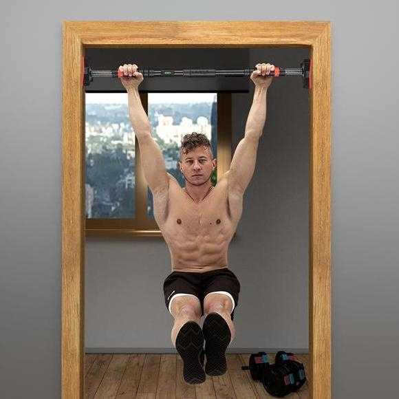 DD400 DOOR GYM BAR 70-100 CM HMS, modelis - 17-45-035, žema kaina ...