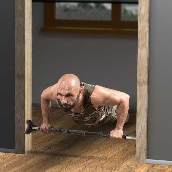 DD400 DOOR GYM BAR 70-100 CM HMS, modelis - 17-45-035, žema kaina ...