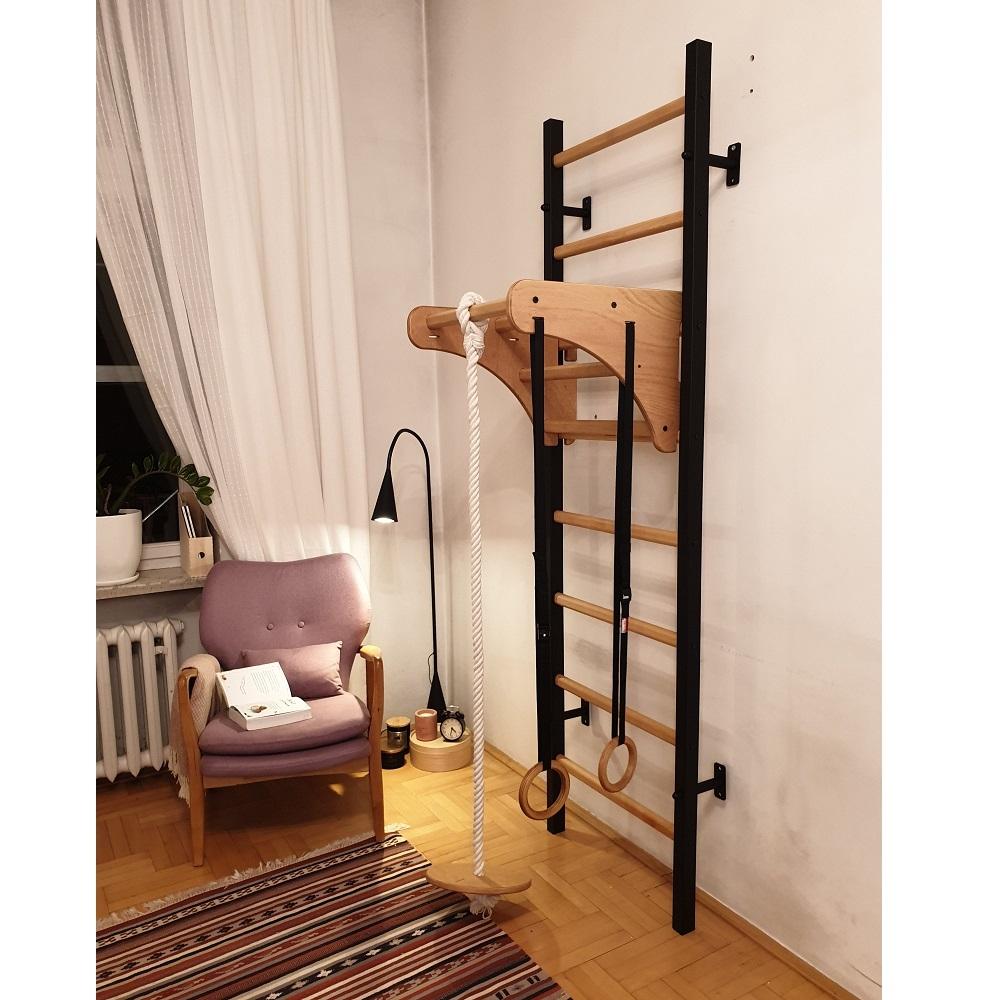 Sporto kompleksas vaikams (gimnastikos sienelė) BenchK 212B 230x67cm, modelis - GS249958, žema ...