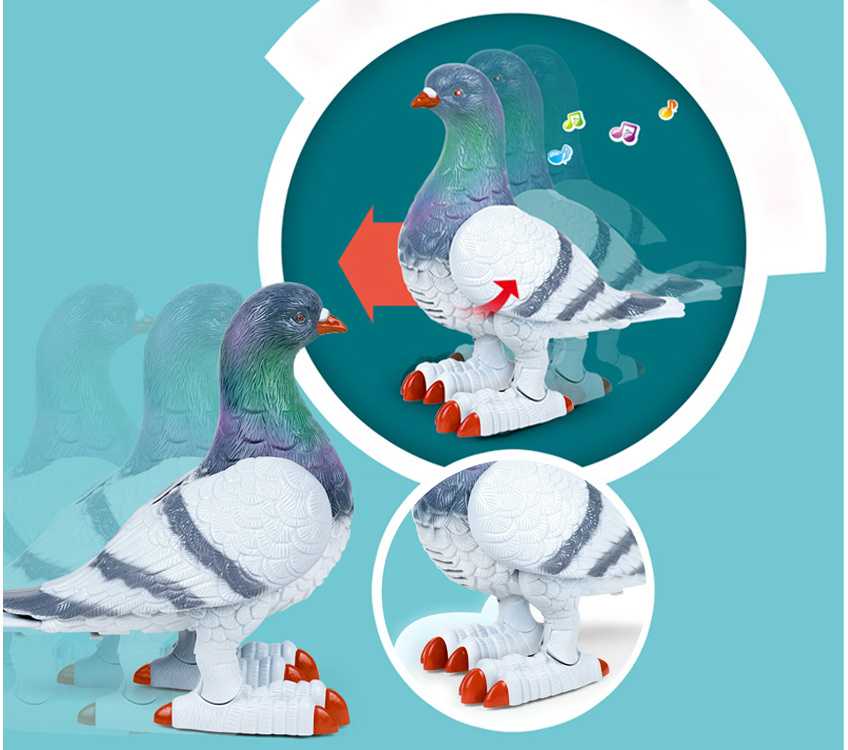 Interaktyvus žaislas - balandis, modelis - HRZA4825, žema kaina | Varle.lt