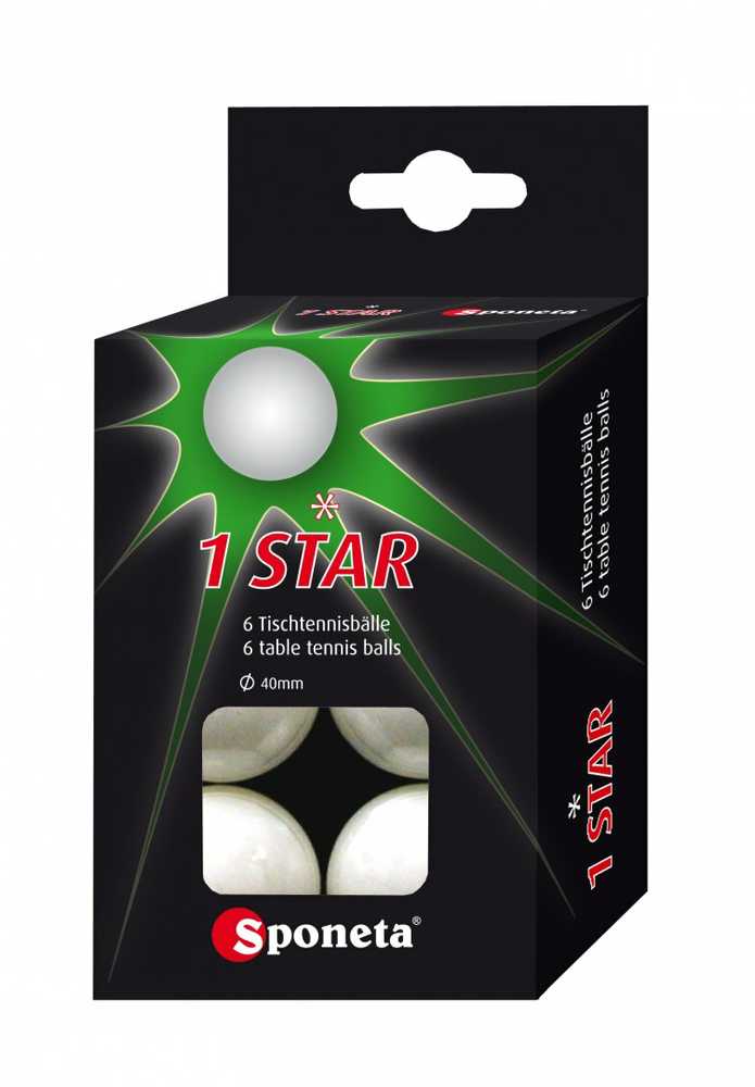 Stalo teniso kamuoliukai, 6 vnt., modelis - MSP9148, žema kaina | Varle.lt