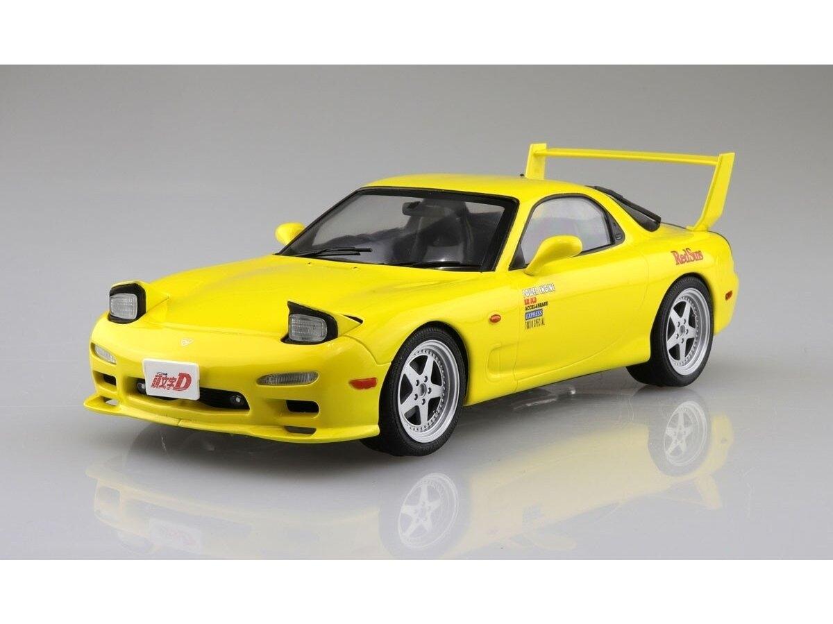 Aoshima - Initial D Keisuke Takahasi's FD3S Mazda RX-7 Comics Vol.1 Ver., 1 / 24, 05621, žema ...