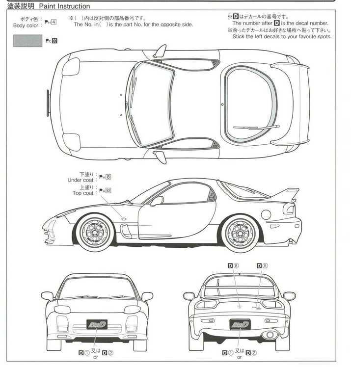 Aoshima - Initial D Takahashi Keisuke FD3S Mazda RX-7 Comics Vol.18 Vs ...