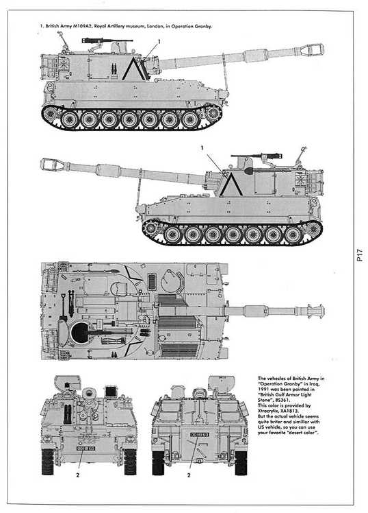KINETIC - M109A2 Self propelled howitzer, 1 / 35, 61006, žema kaina ...