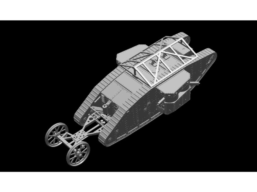Master Box - MK I "Female" British Tank Somme Battle period, 1916 (Mark ...