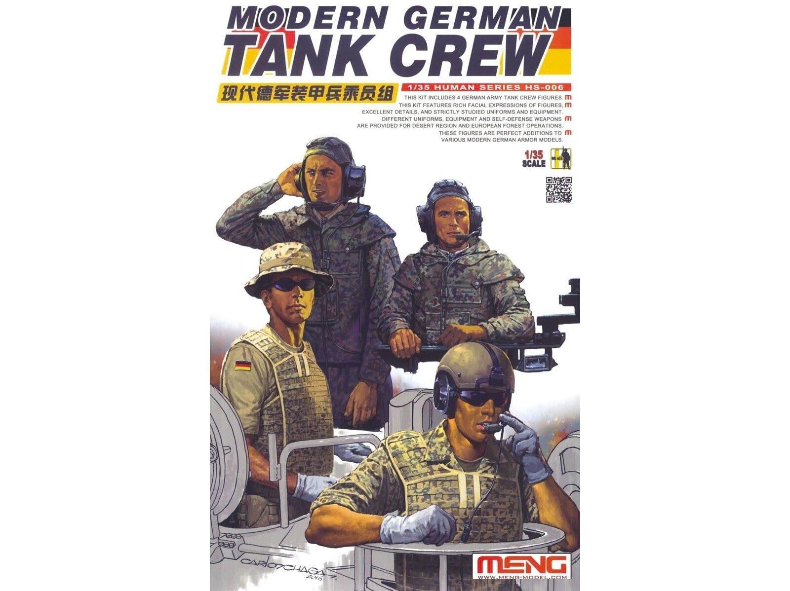 Meng Model - Modern German Tank Crew, 1 / 35, HS-006, žema kaina | Varle.lt