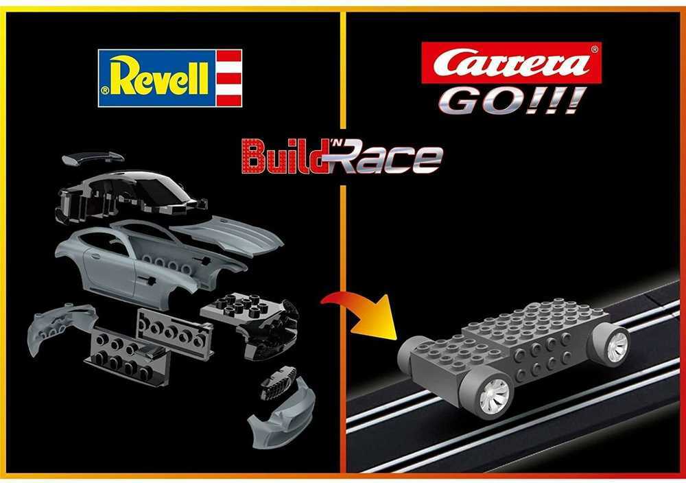 Revell - Build‘N Race-Chassis Mercedes-AMG GT R, žalias, 1 / 43, 23153 ...