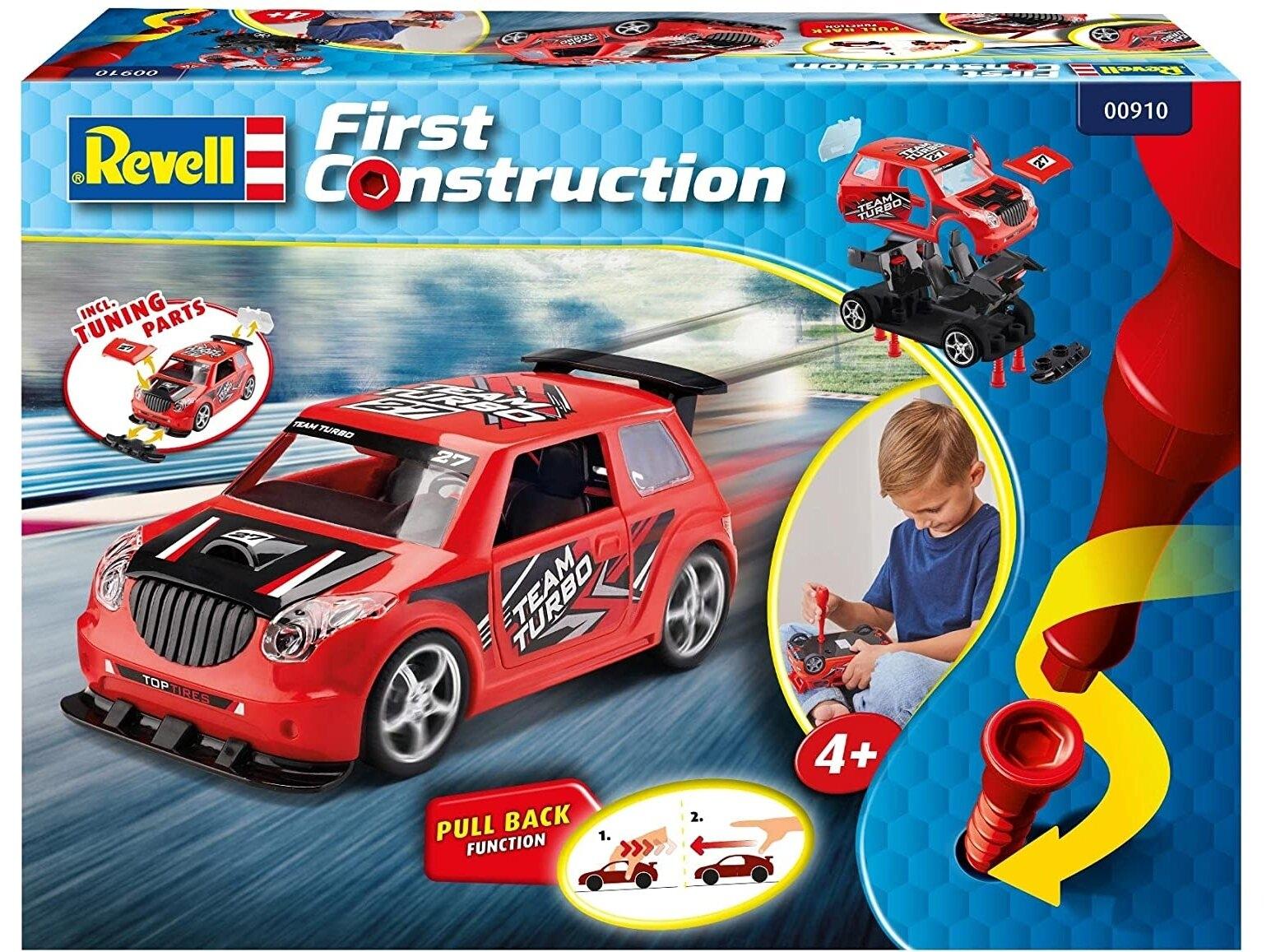 Revell - First Construction Race Car with Pullback Engine Rally Car ...