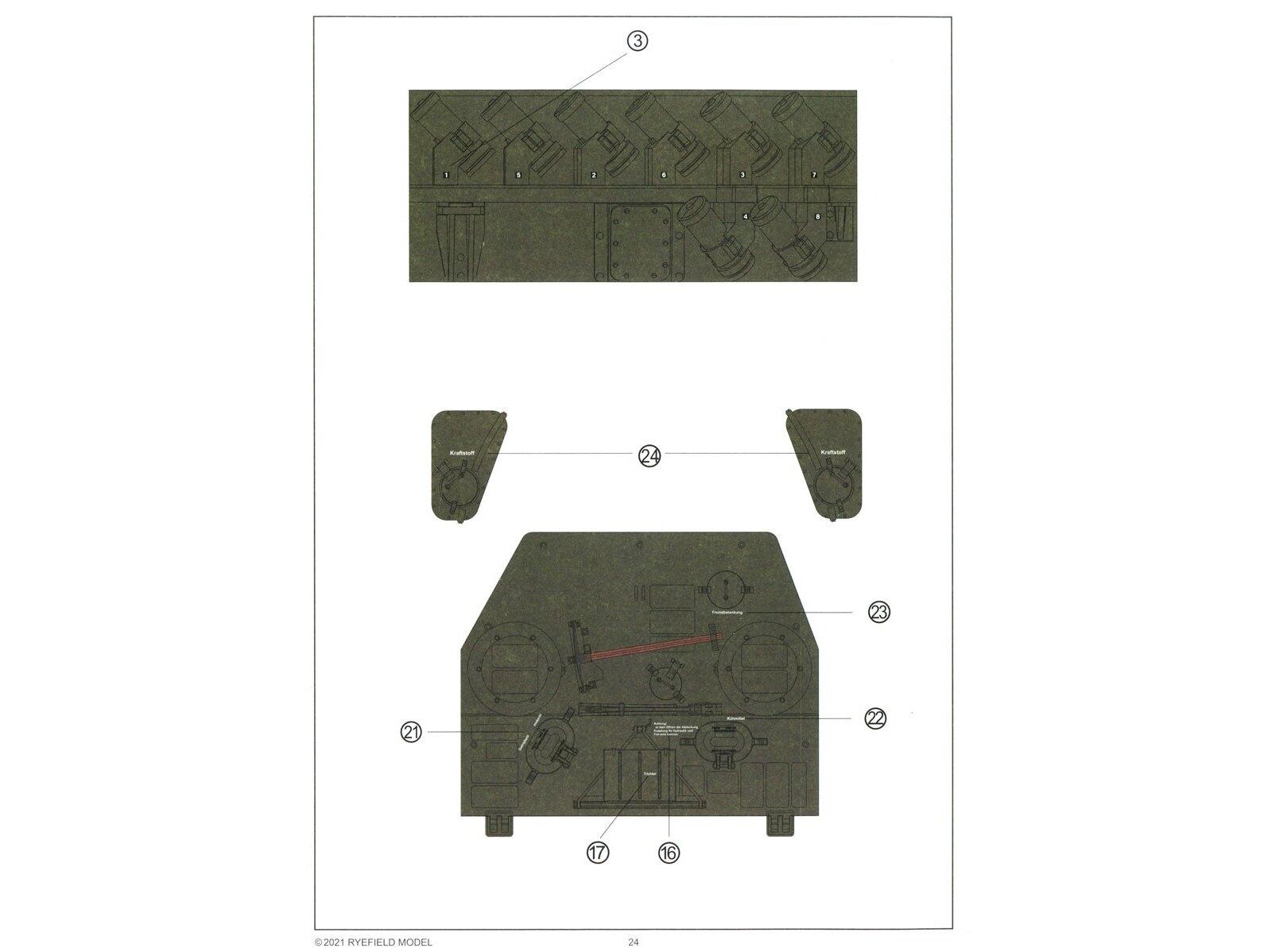 Rye Field Model - Leopard 2A6 Main Battle Tank, 1 / 35, RFM-5065 ...