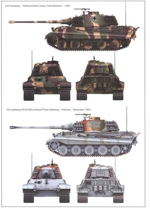 Rye Field Model - Sd.Kfz. 182 Pz.Kpfw. VI Tiger Ausf. B King Tiger Full ...