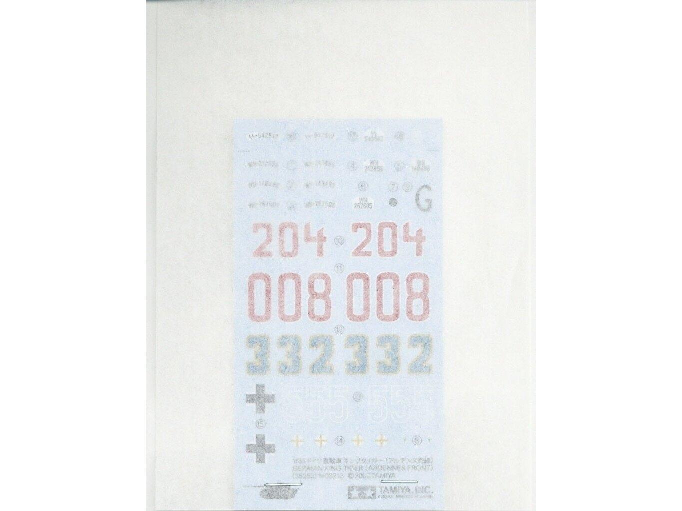 Tamiya - German King Tiger Ardennes Front, 1 / 35, 35252, žema kaina ...