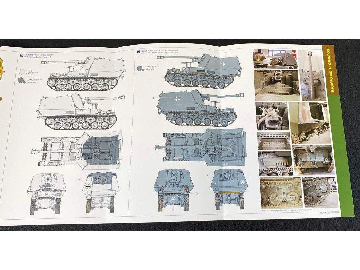Tamiya - German Tank Destroyer Marder I Sd, Kfz. 135, 1 / 35, 35370 ...
