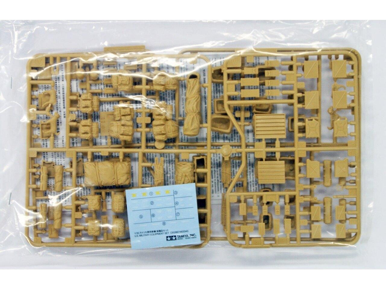 Tamiya - Modern U.S. Military Equipment Set, 1 / 35, 35266, modelis ...