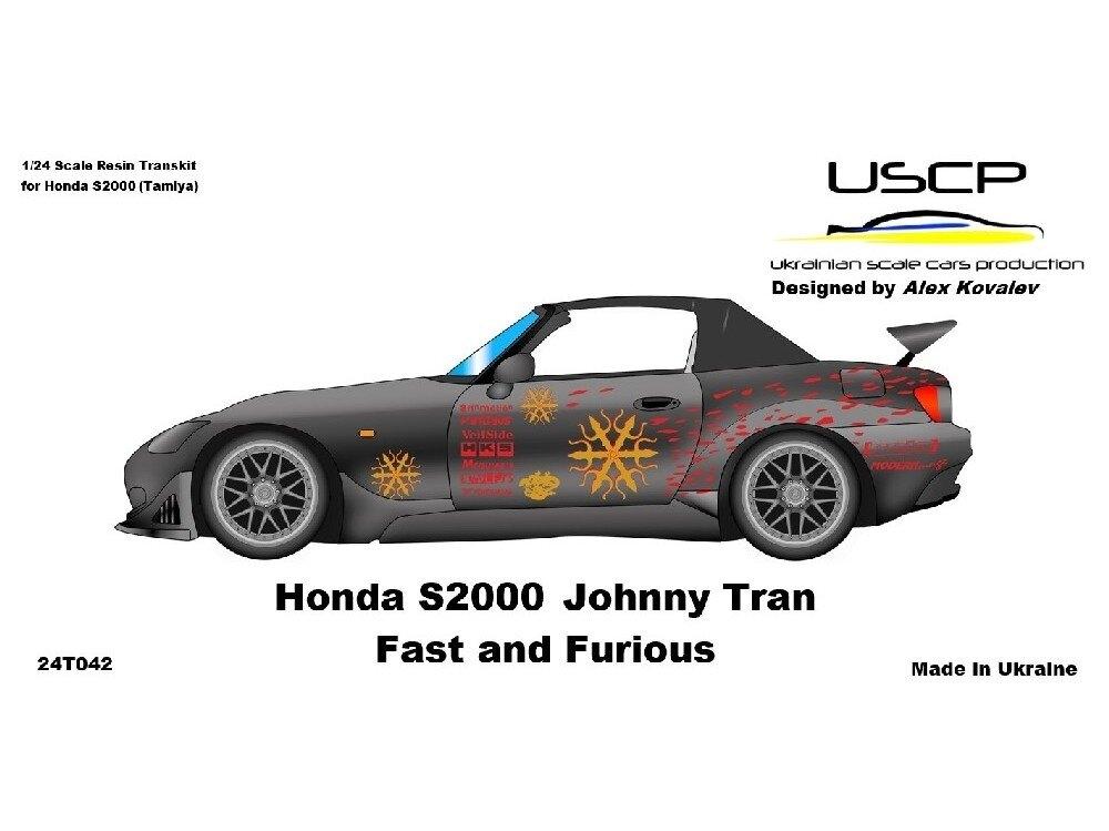USCP - Honda S2000 Johnny Tran Fast & Furious Transkit for Tamiya, 1 / ...