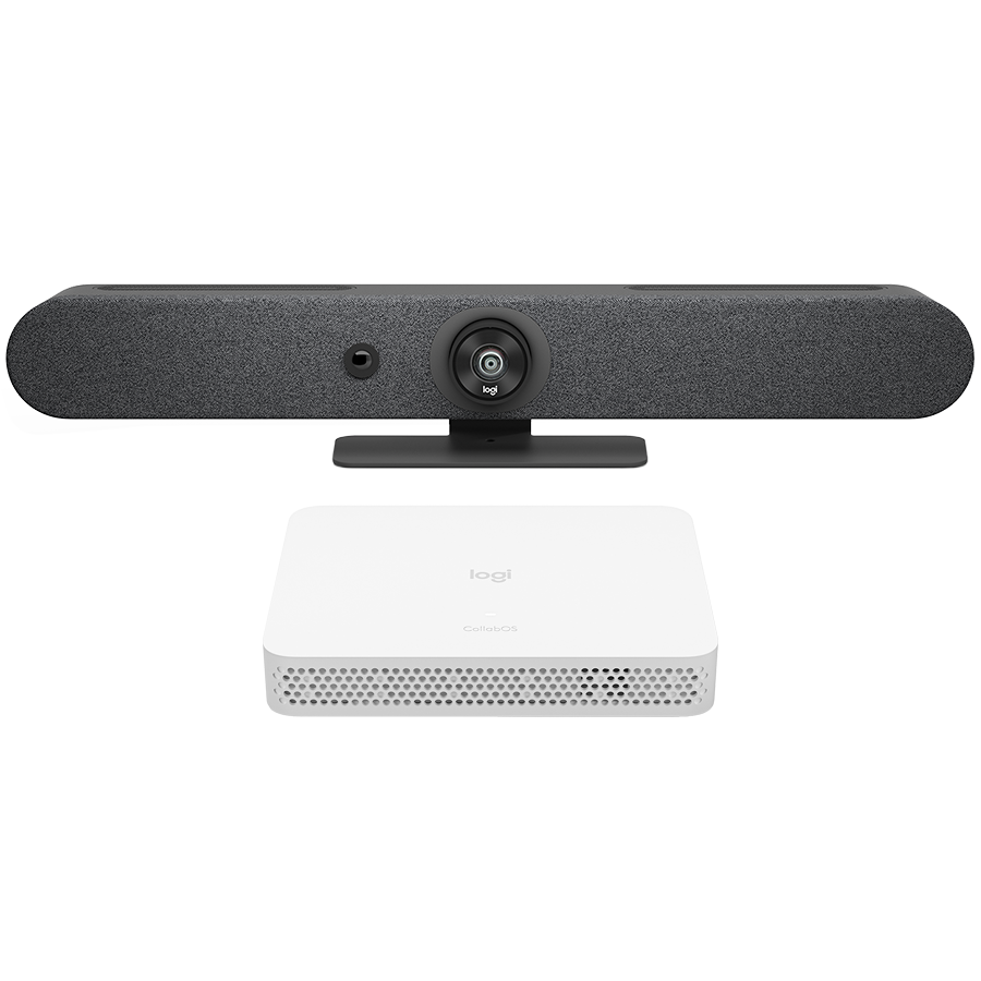 LOGITECH Rally Bar + Tap IP - GRAPHITE - USB - PLUGC - WW - EU / SEA ...