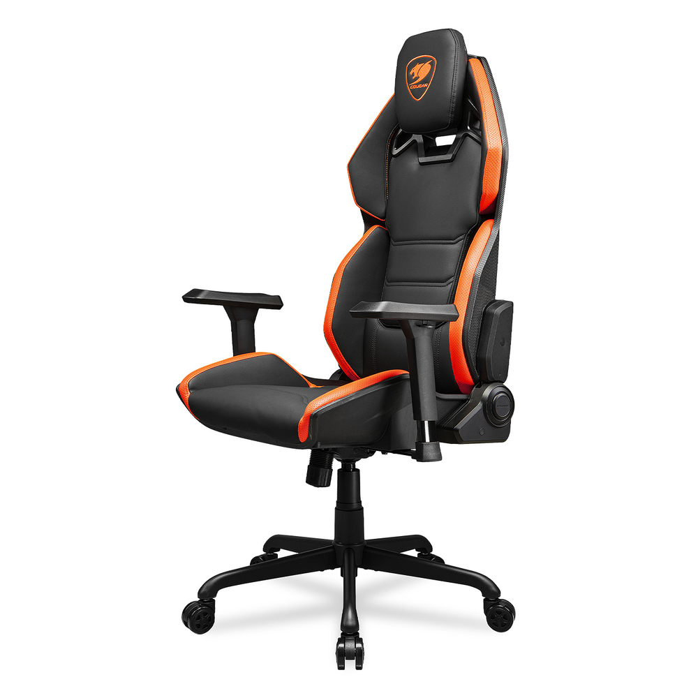 Žaidimų kėdė Cougar Gaming Hotrod, oranžinės / juodos spalvos, modelis ...
