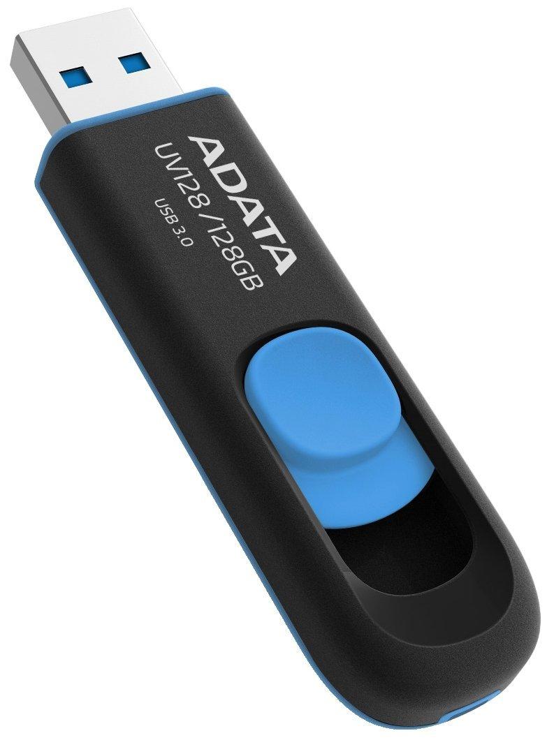 USB laikmena Adata UV128, 128GB, modelis - ‎AUV128-128G-RBE, žema kaina ...