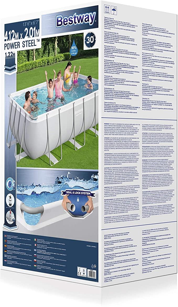Bestway Power Steel Rectangular Frame Pool Set – FYNSR