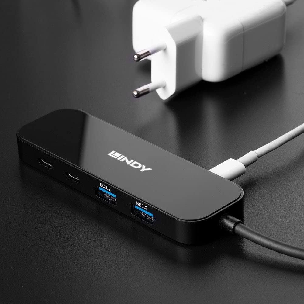 HUB USB Lindy 4 Port Usb 3.2 Gen 2 Hub, modelis - 43334, žema kaina ...