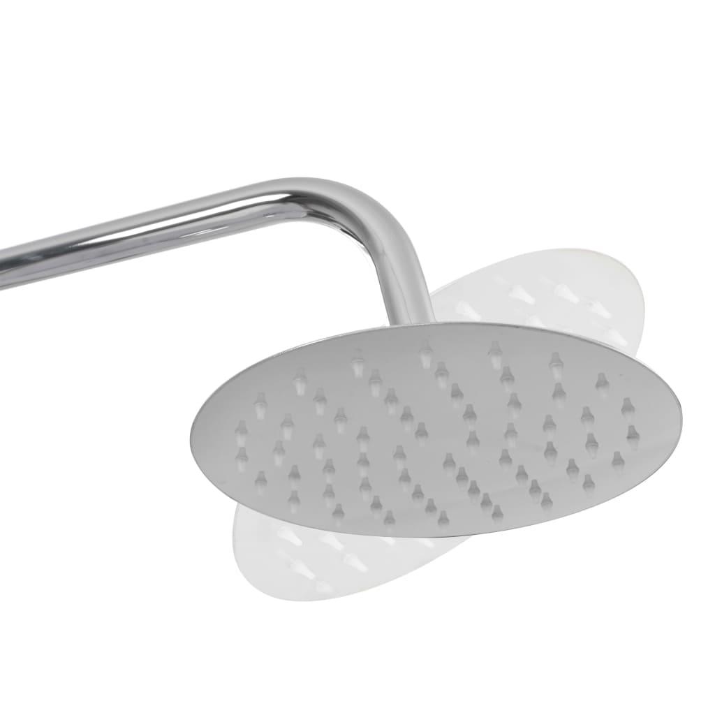 Dušo sistema su dviem galv. ir rankiniu dušu, nerūd. plienas, modelis - VD145056, žema kaina ...