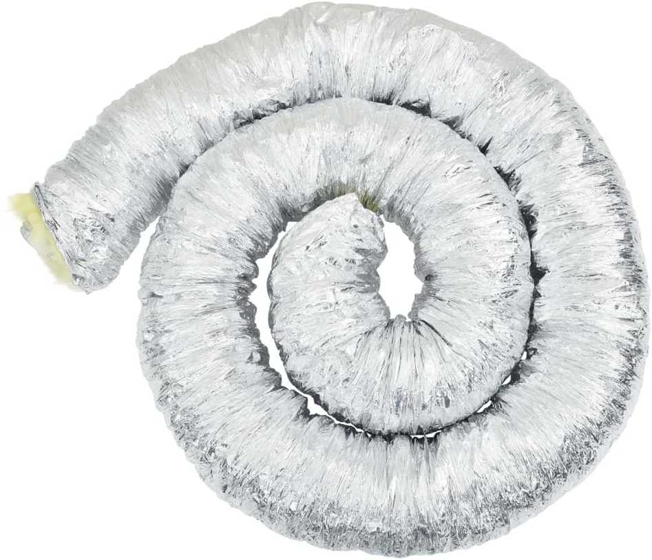 Kondicionierius Ortakis, aliuminis, 6m, 10cm skersmens, izoliuotas ...