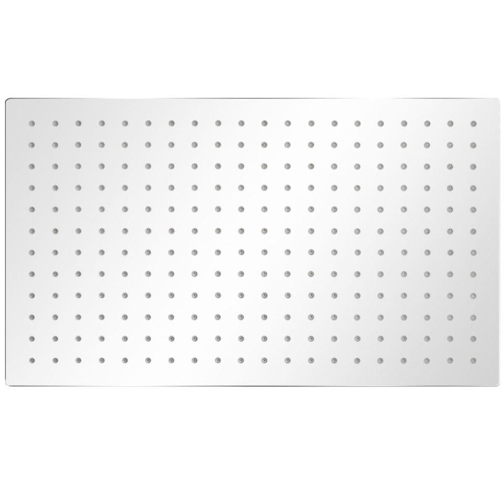 Nerūdijančio plieno dušo galvutė, rain, 30x50 cm, stačiakampė, modelis ...