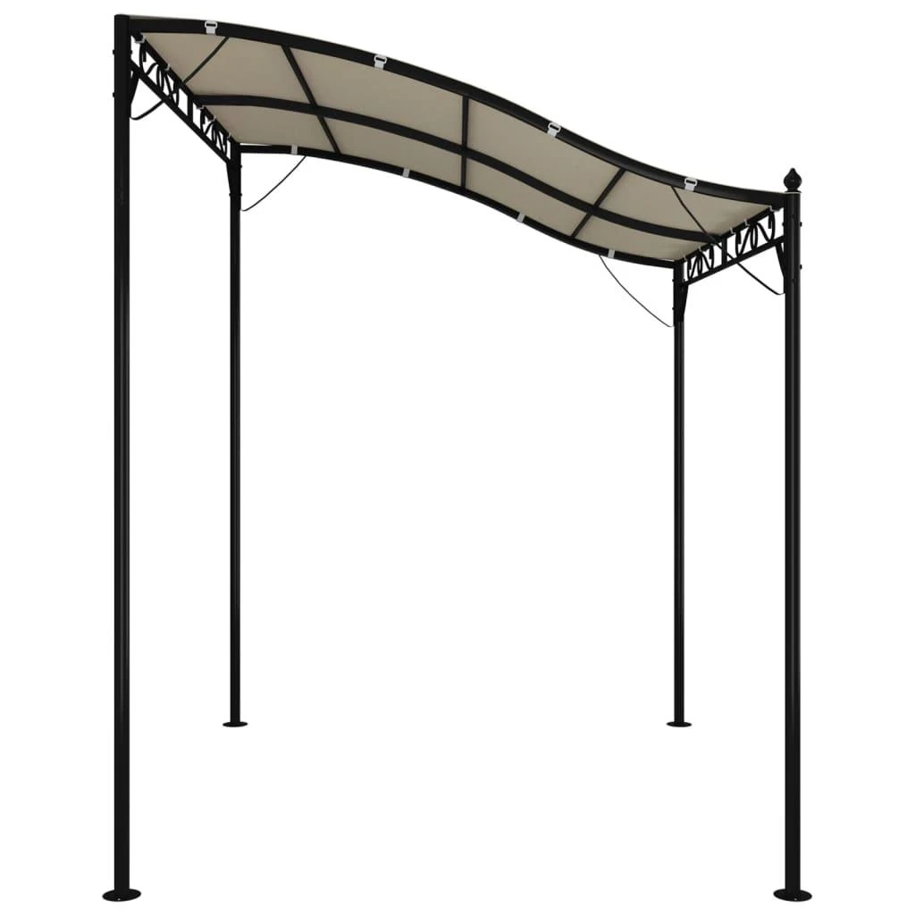 Stoginė, kreminės spalvos, 2x2,3m, audinys ir plienas, 180g / m² ...