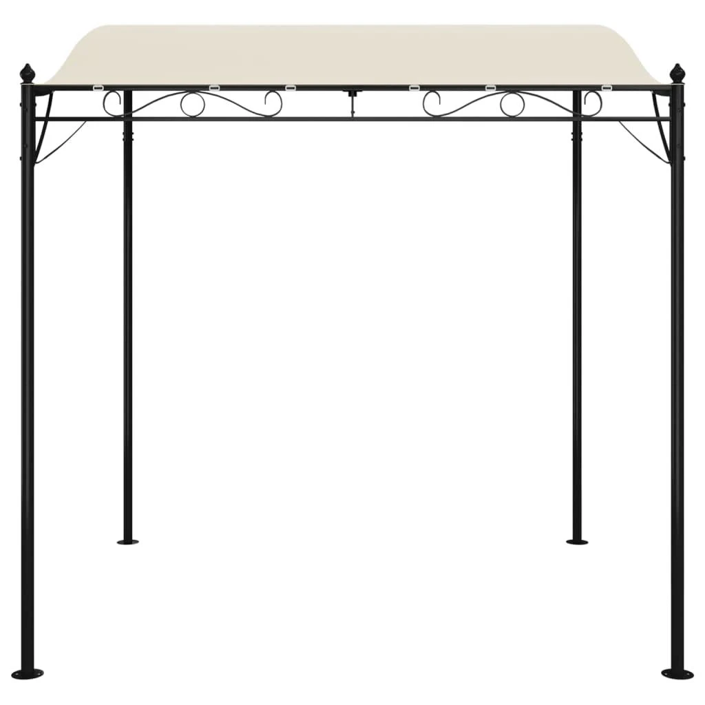 Stoginė, kreminės spalvos, 2x2,3m, audinys ir plienas, 180g / m² ...